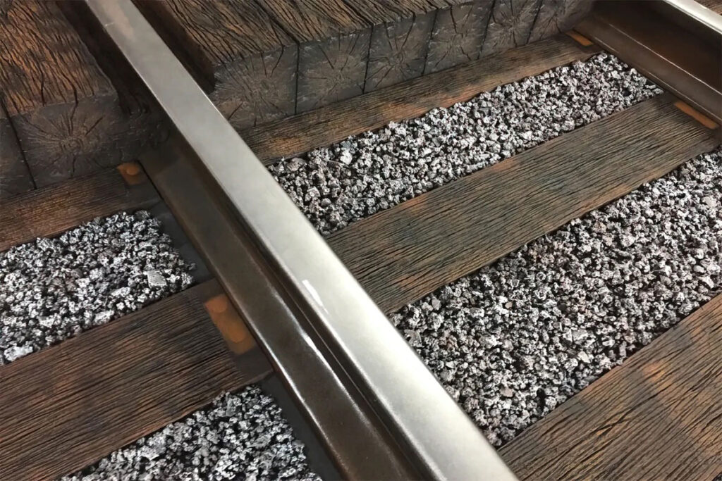 Giant Railroad Tracks Prop - WhiteClouds