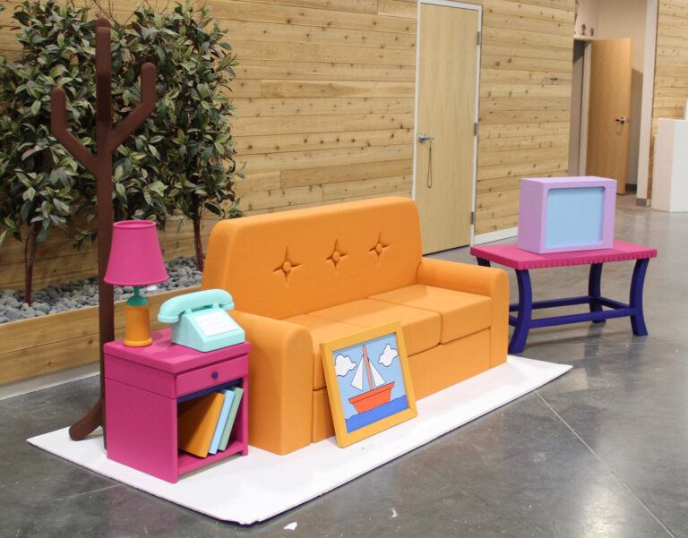 Foam Character Custom 3D Fabrication Services - WhiteClouds