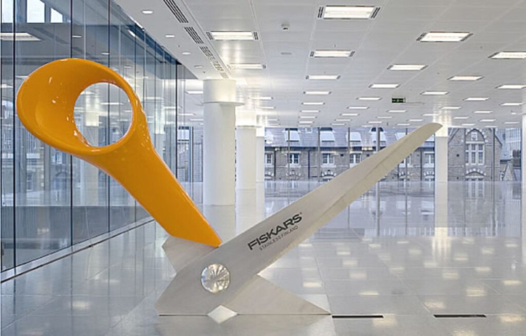 Giant Scissors Prop - WhiteClouds