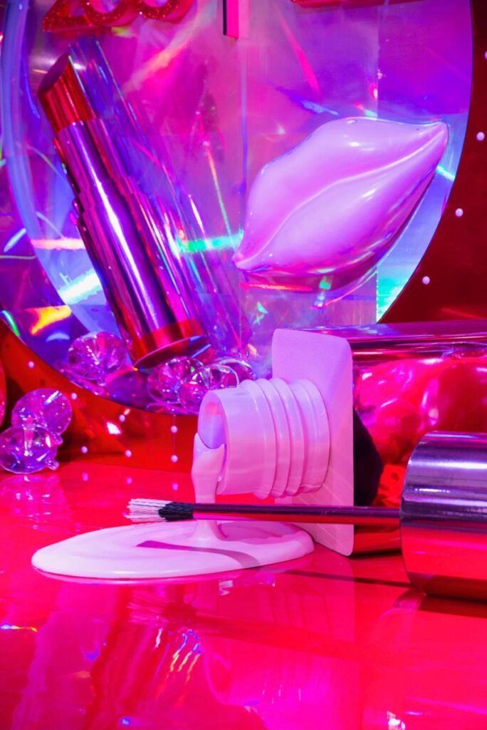 Giant Nail Polish Prop - WhiteClouds