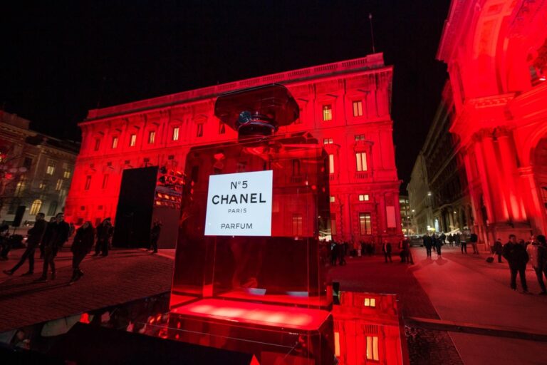 Giant Perfume Bottle Prop - WhiteClouds