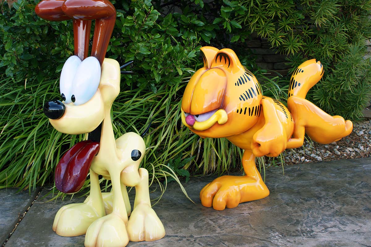Garfield And Odie Wallpaper 3d