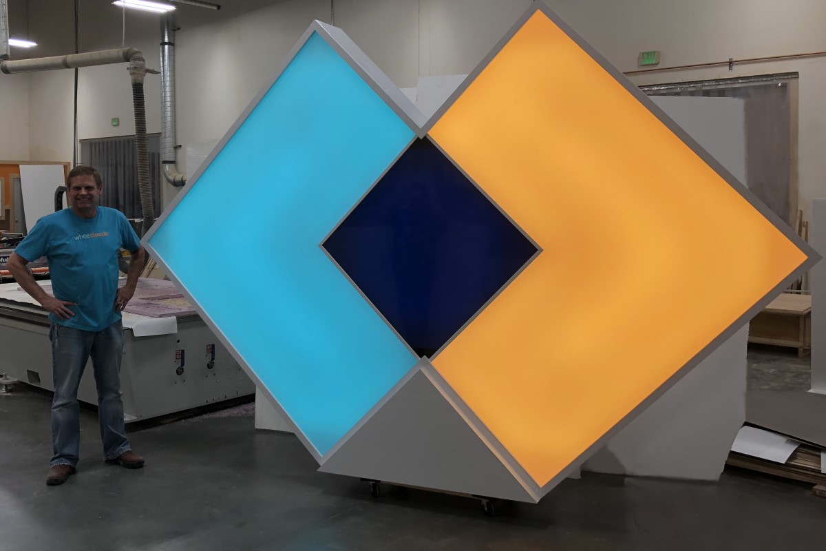 LED Lighted 3D Letters Projects and Examples Gallery - WhiteClouds