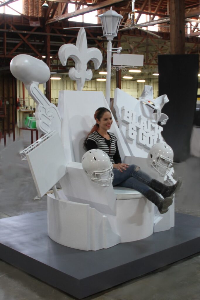 Giant Chair Prop - WhiteClouds
