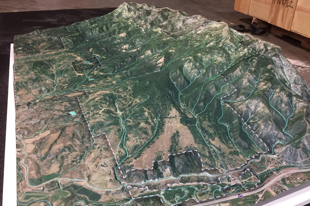 3D Printed Topography | WhiteClouds - WhiteClouds