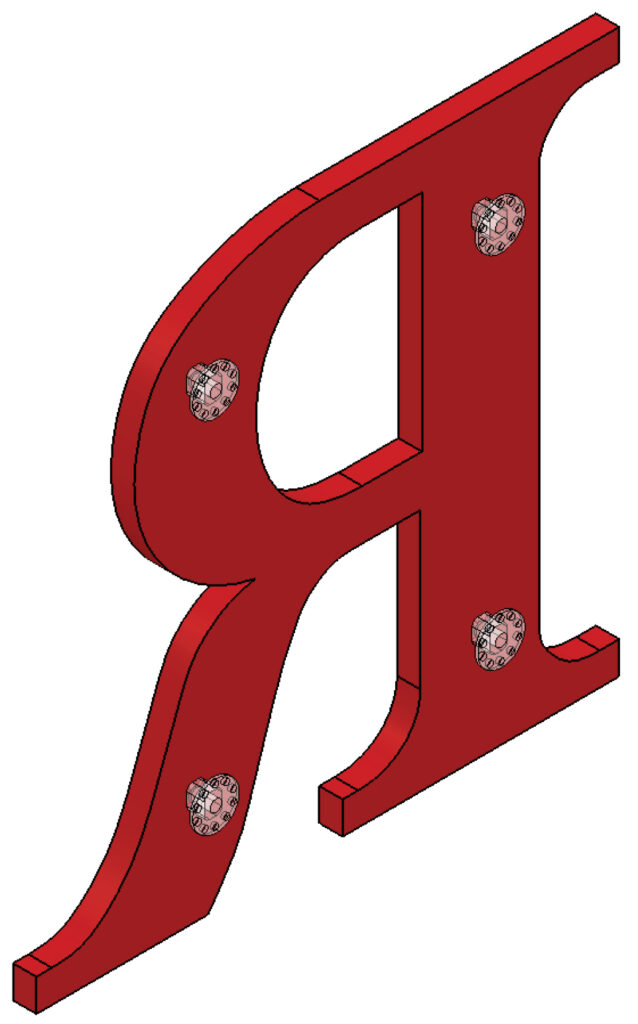 Interior Letters | Order Interior Sign Letters - WhiteClouds