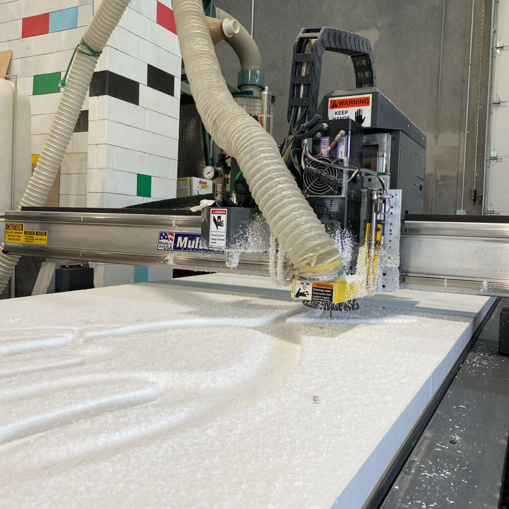 3D Foam Carving | We carve custom 3D Foam Models - WhiteClouds