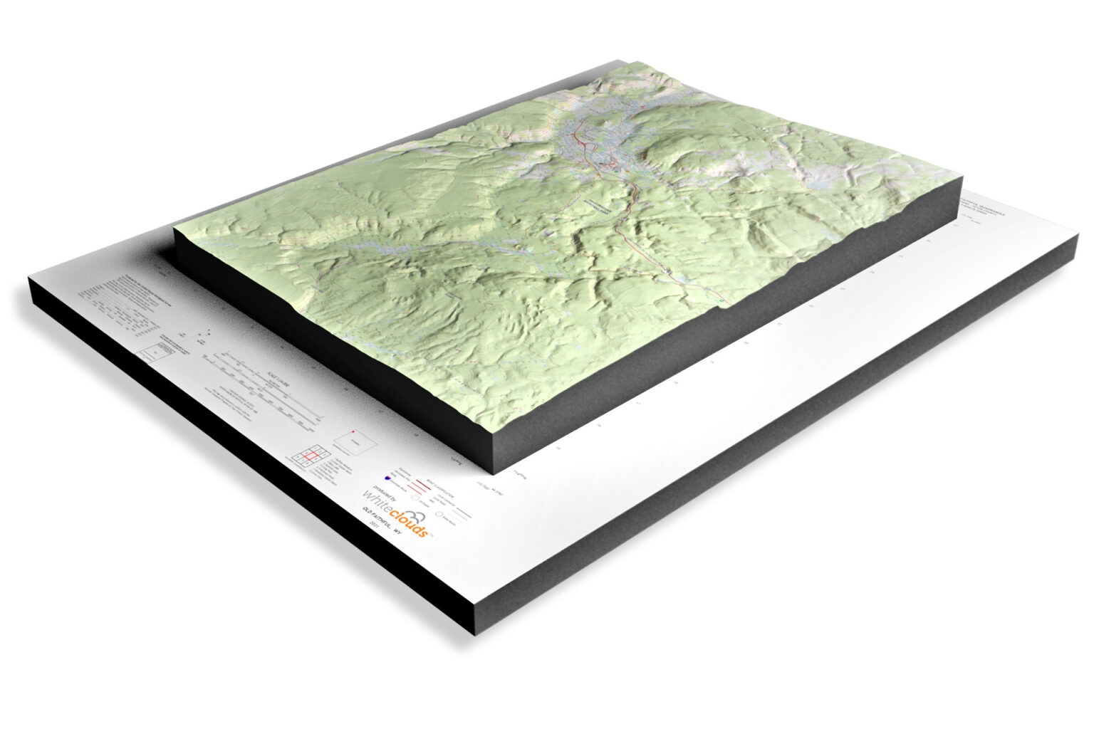 Yellowstone National Park 3D Maps - WhiteClouds