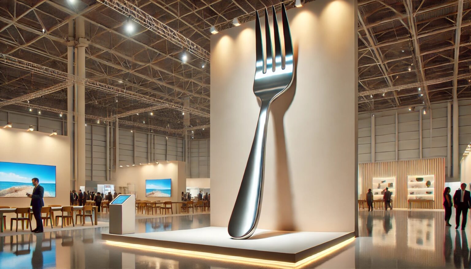 Giant Fork Prop - WhiteClouds