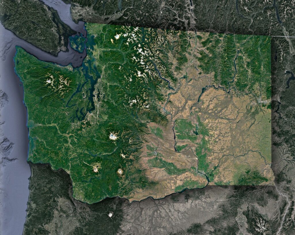 Satellite Maps - WhiteClouds