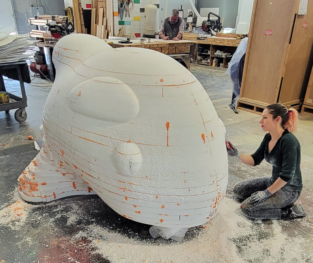 3D Foam Carving | We carve custom 3D Foam Models - WhiteClouds