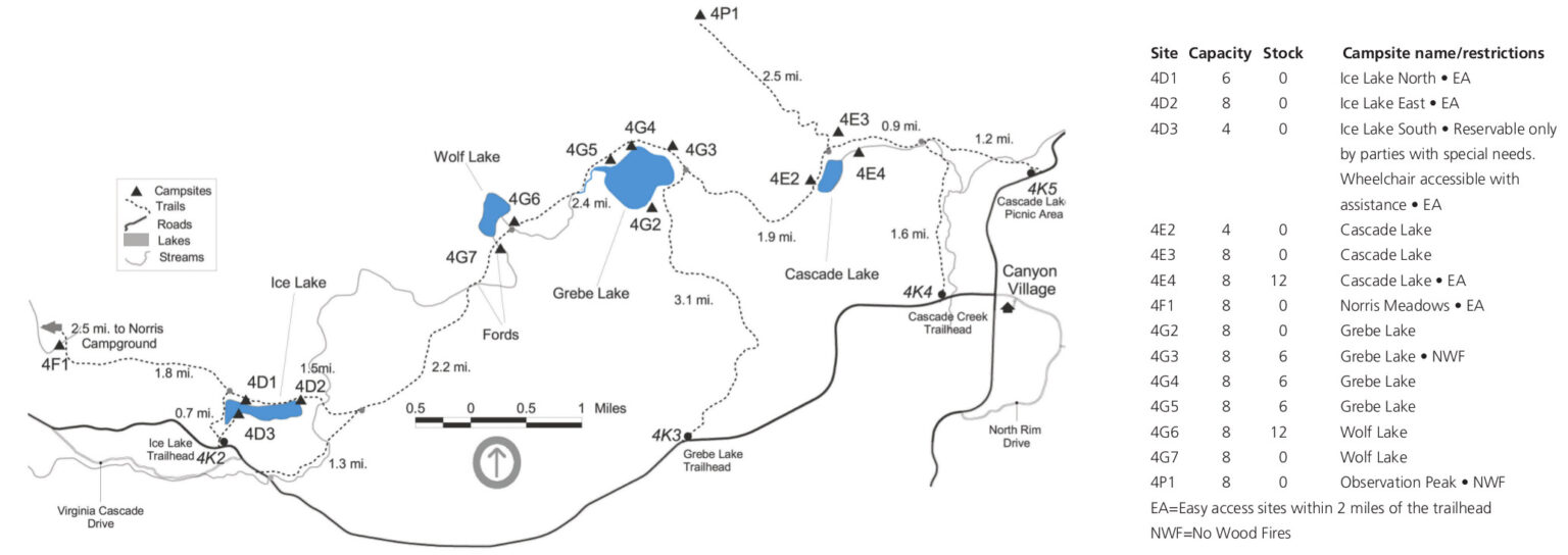 Yellowstone National Park Maps - WhiteClouds