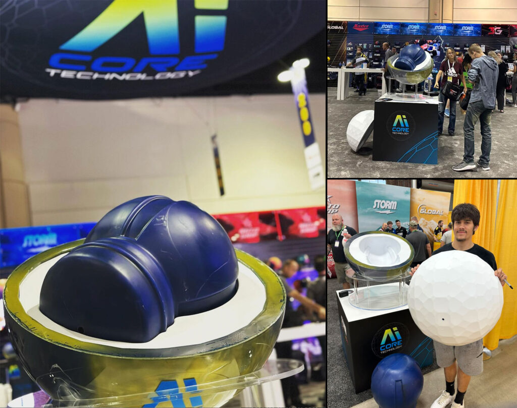 Giant Bowling Ball Prop - WhiteClouds