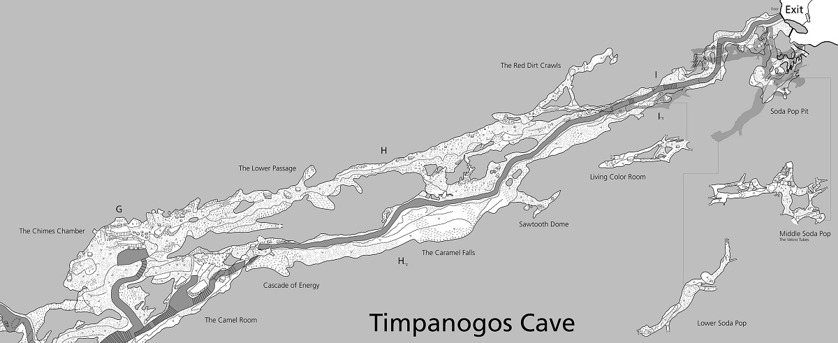 Timpanogos Cave Map