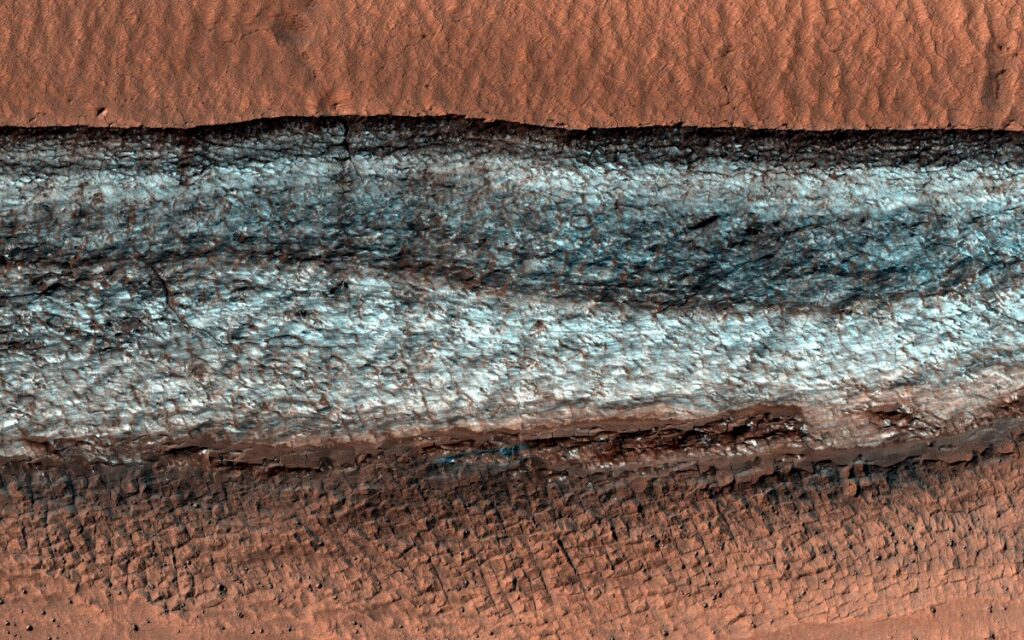 Ice on Mars - WhiteClouds