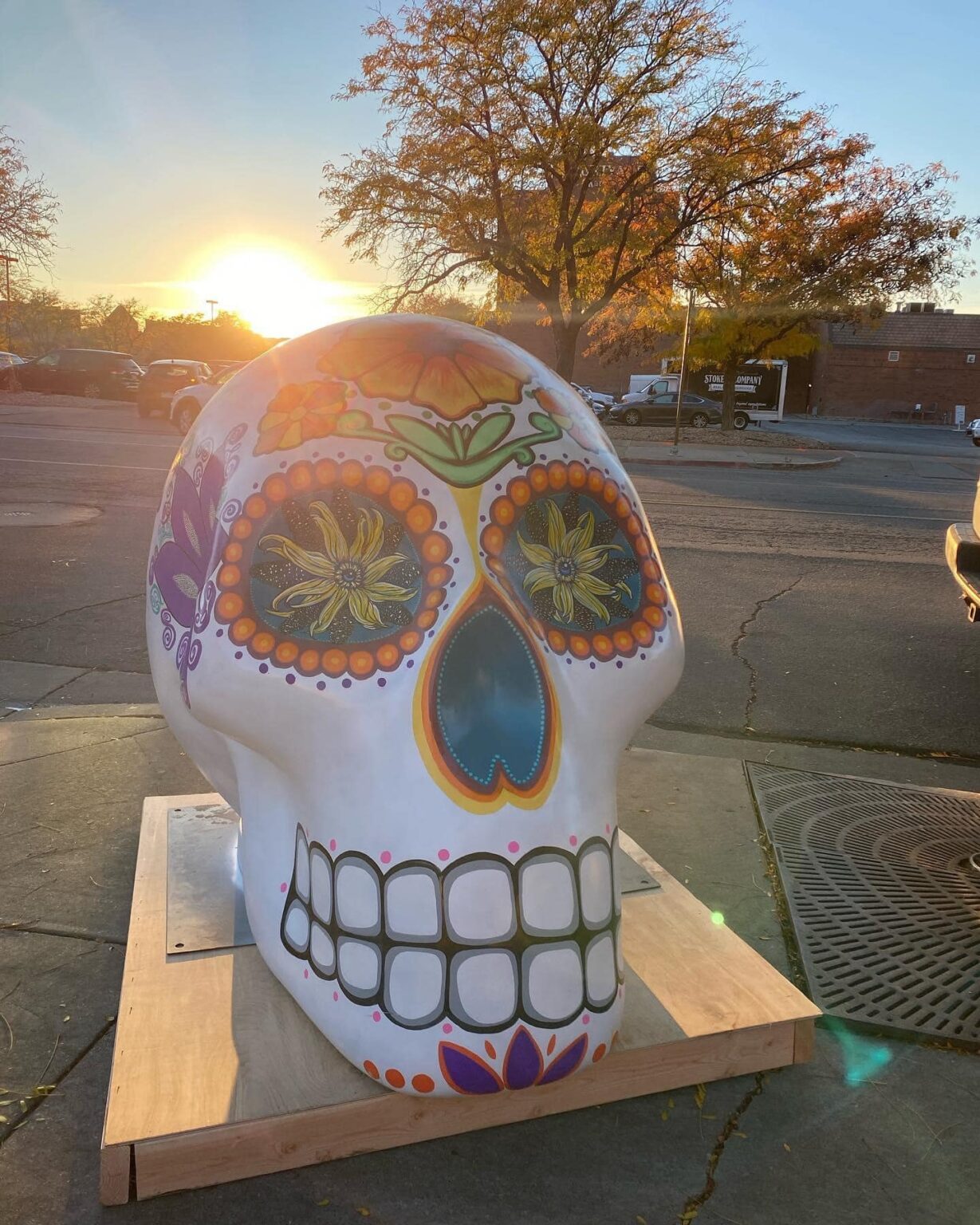 Large Skull Prop - WhiteClouds