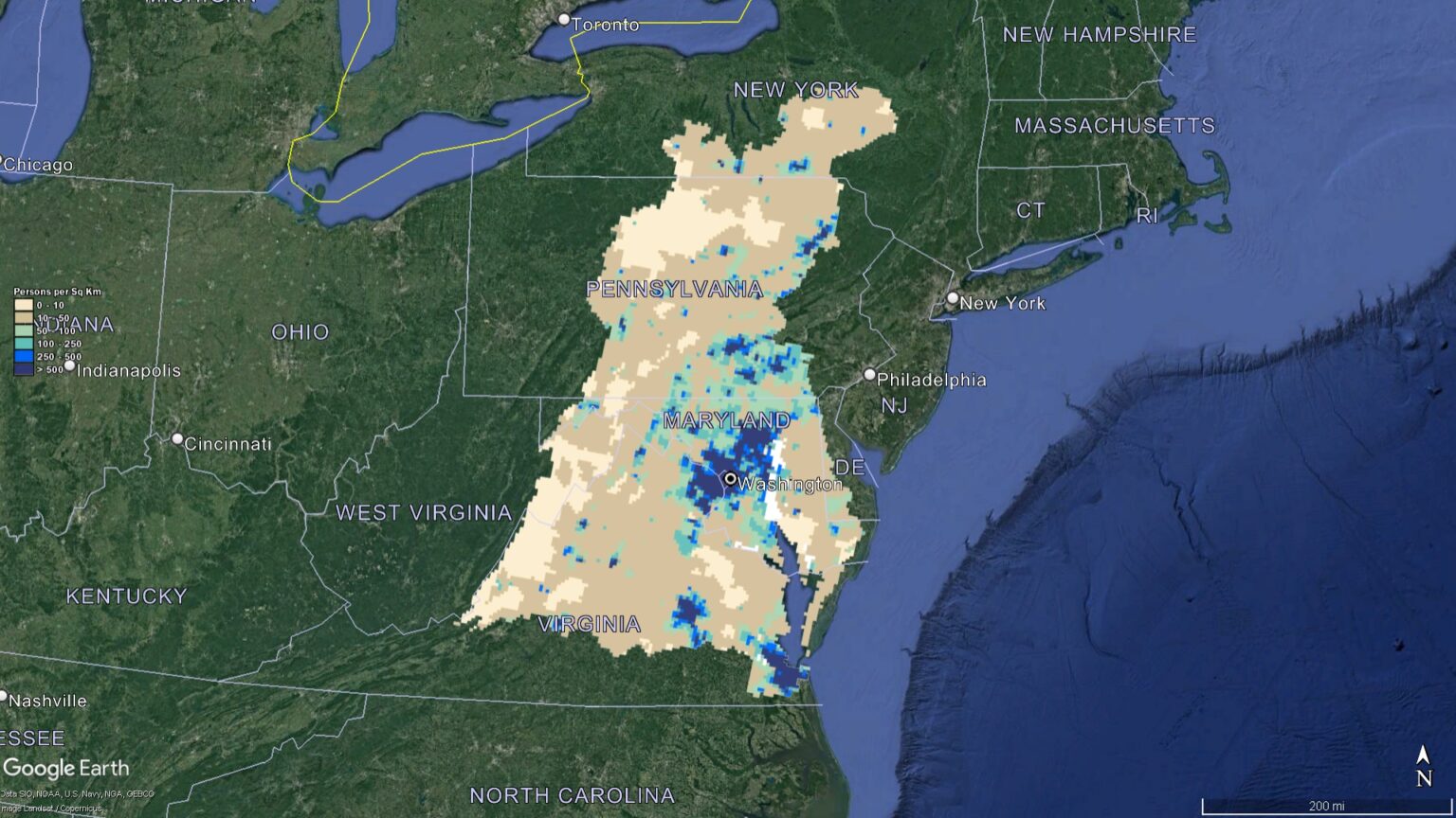 Chesapeake Bay Watershed Maps - WhiteClouds