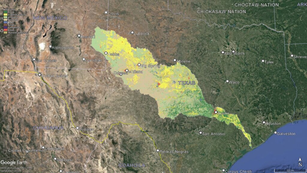 Texas Watershed Maps - WhiteClouds