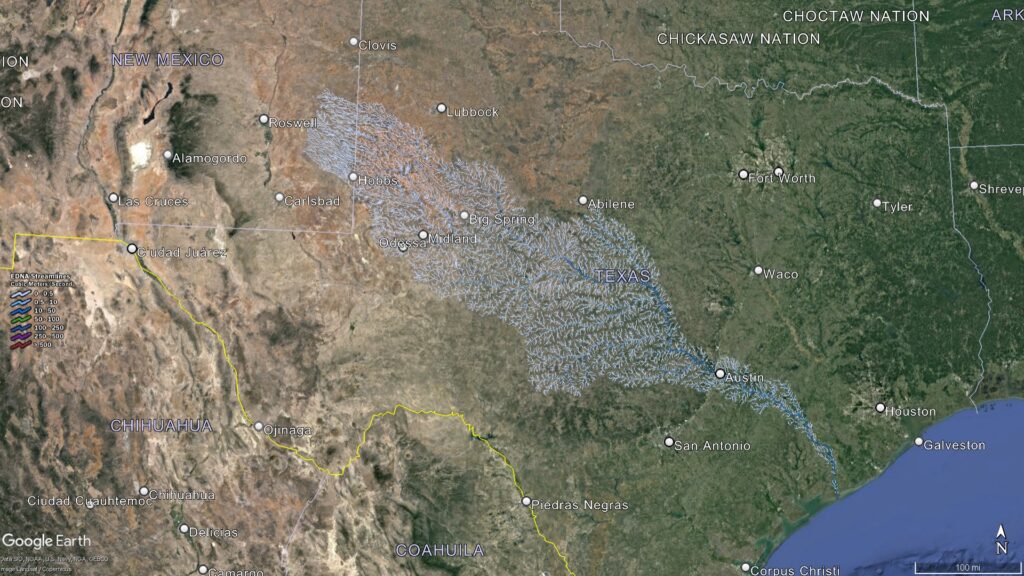 Texas Watershed Maps - WhiteClouds