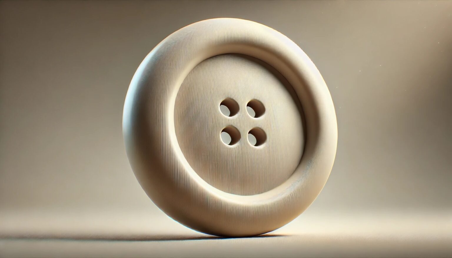 Giant Button Prop - WhiteClouds