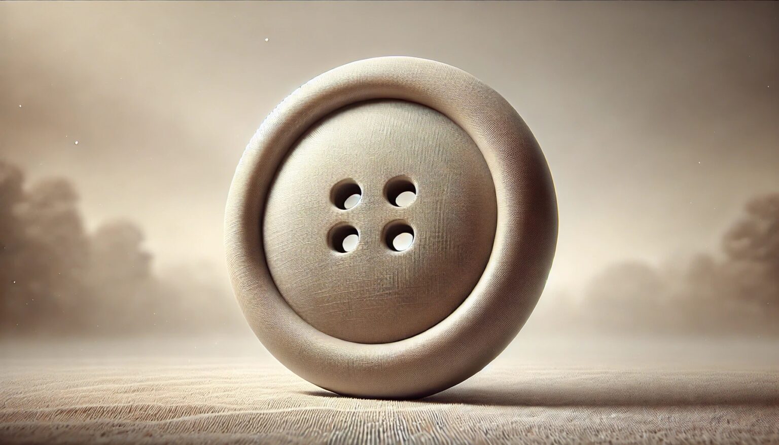 Giant Button Prop - WhiteClouds