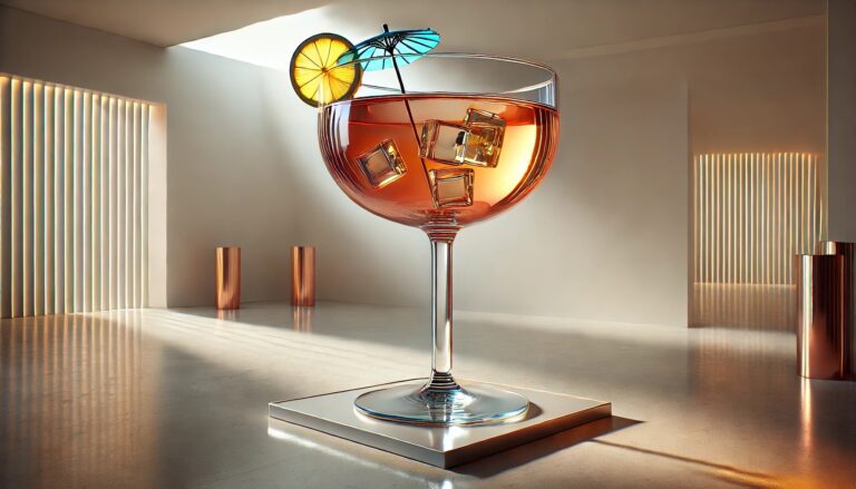 Giant Cocktail Glass Prop - WhiteClouds
