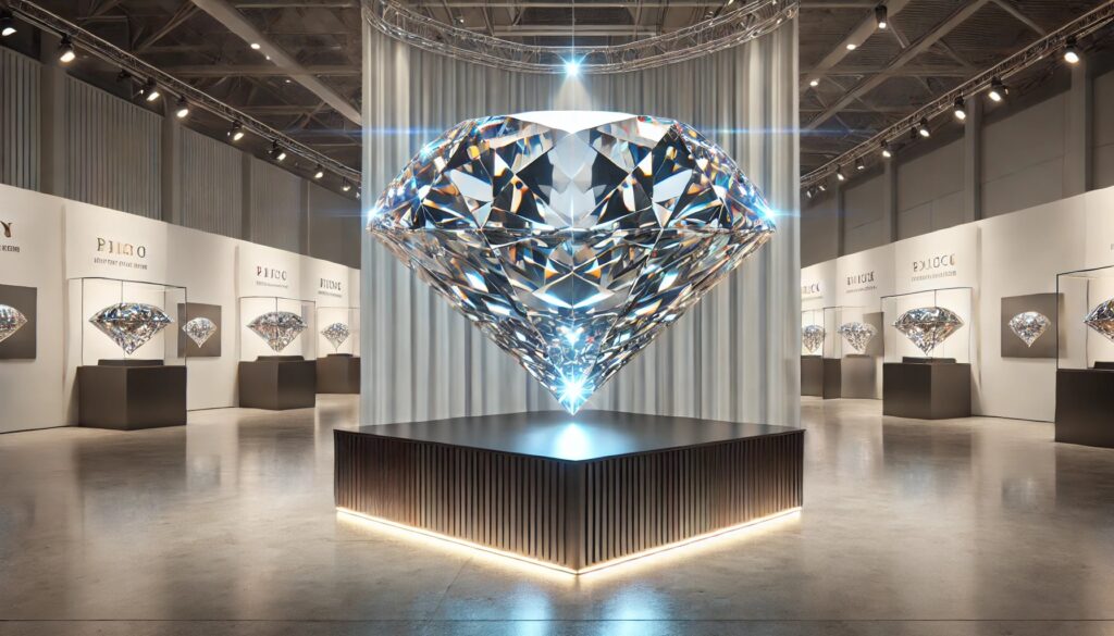 Giant Diamond Prop - WhiteClouds