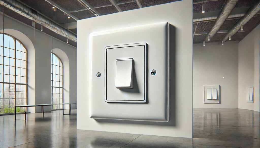 Giant Light Switch Prop - WhiteClouds