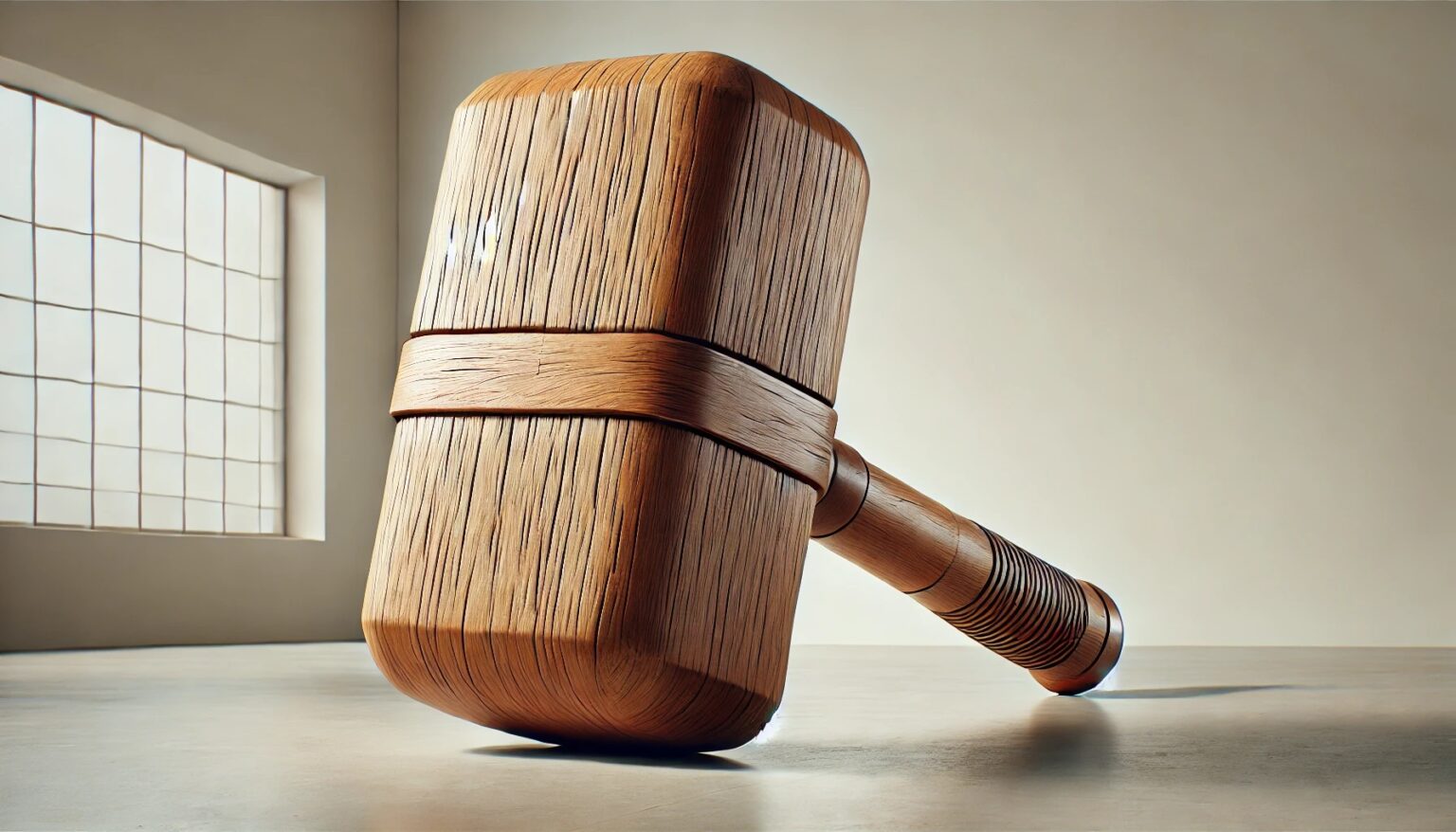 Giant Mallet Prop - WhiteClouds