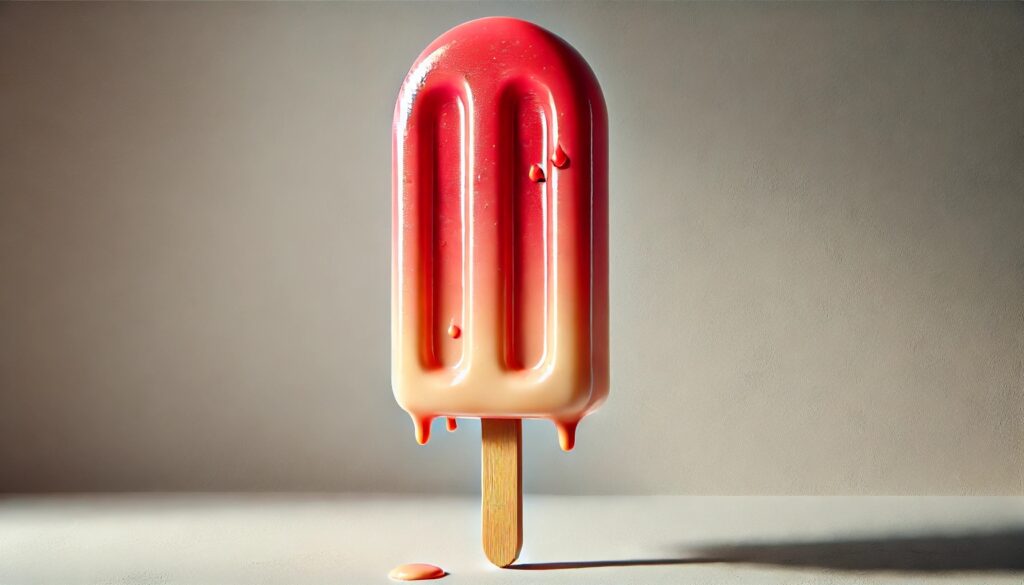 Giant Popsicle Prop - WhiteClouds