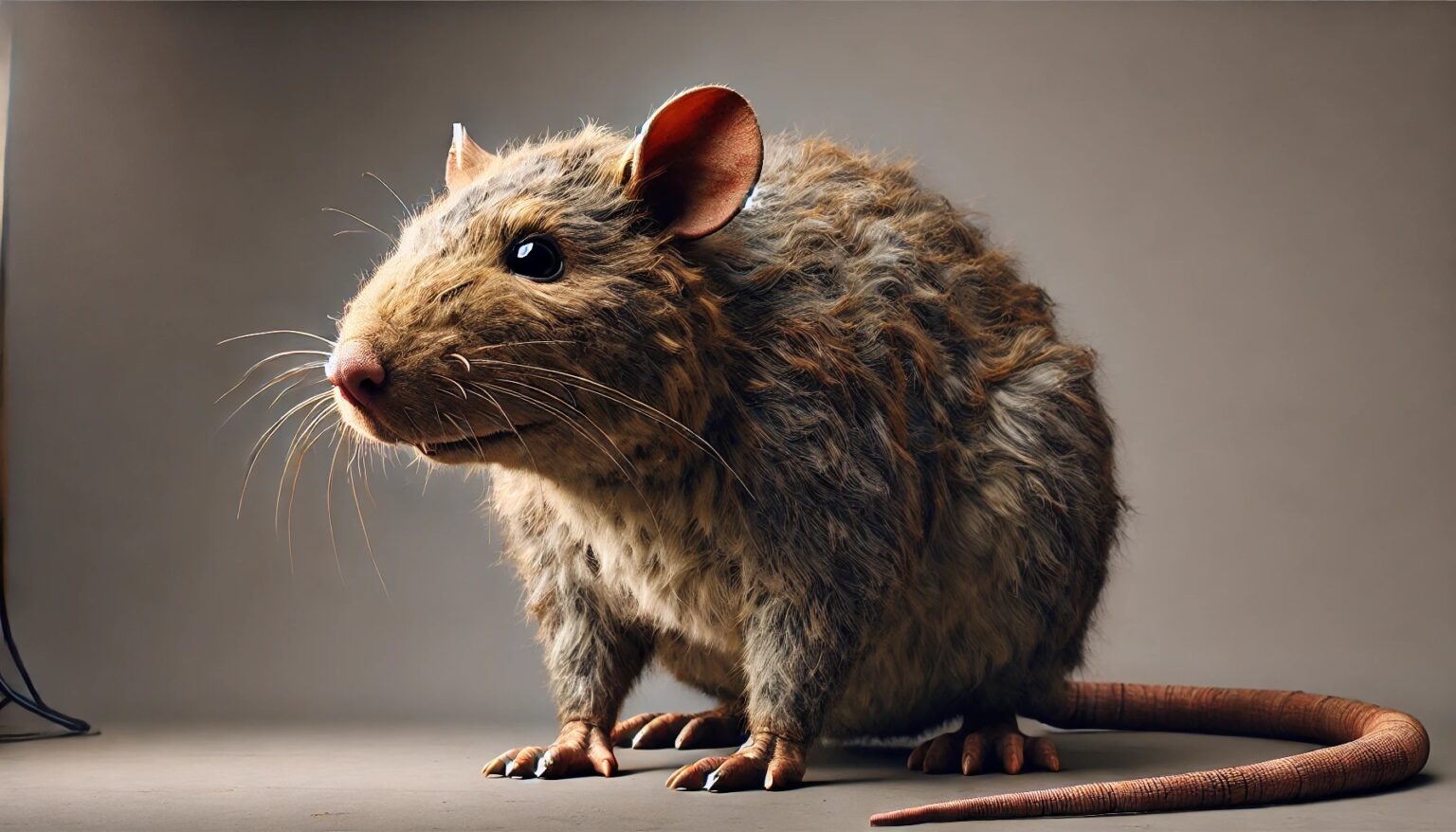 Giant Rat Prop - WhiteClouds