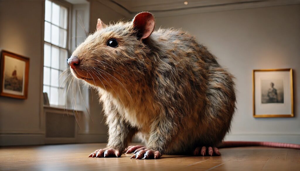 Giant Rat Prop - WhiteClouds