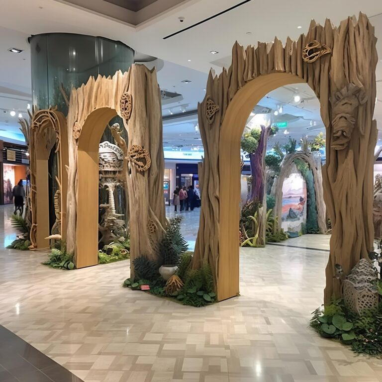 Giant Tree Prop - WhiteClouds