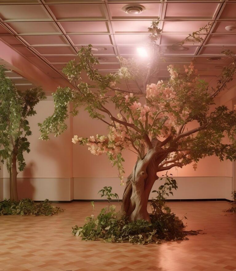 Giant Tree Prop - WhiteClouds