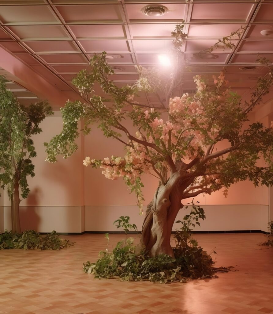 Giant Tree Prop - WhiteClouds