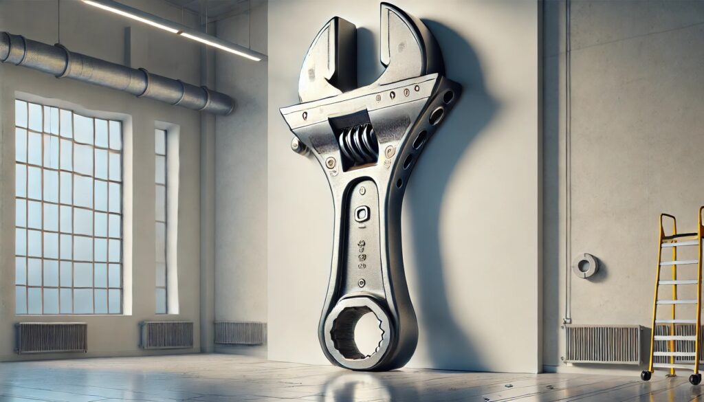 Giant Wrench Prop - WhiteClouds