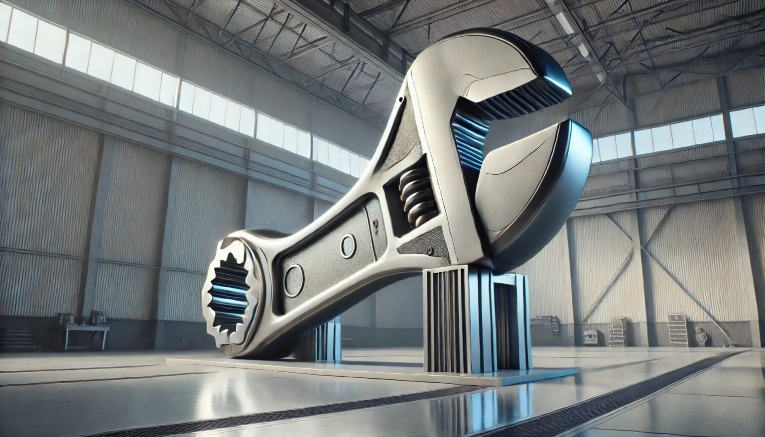 Giant Wrench Prop - WhiteClouds