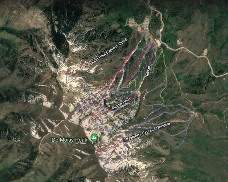 Snowbasin 3D Maps - WhiteClouds
