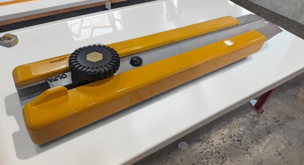 Giant Box Cutter Prop - WhiteClouds