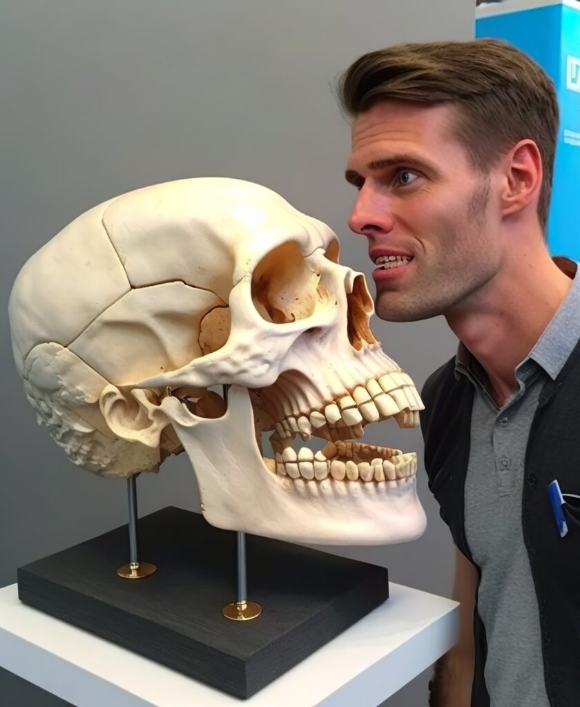 Giant Jaw Prop - WhiteClouds