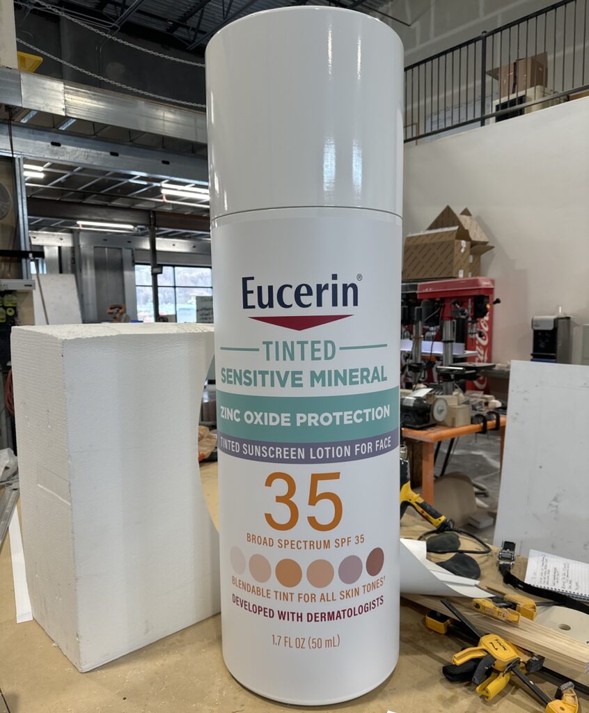 Giant Skincare Props - WhiteClouds