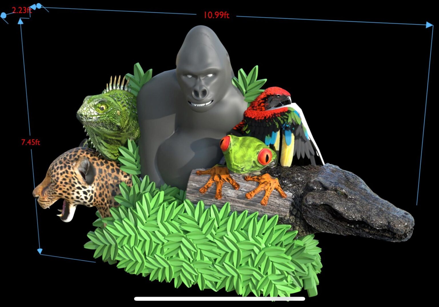 Sculpting a Rainforest Cafe Sign for Disney's Animal Kingdom - WhiteClouds