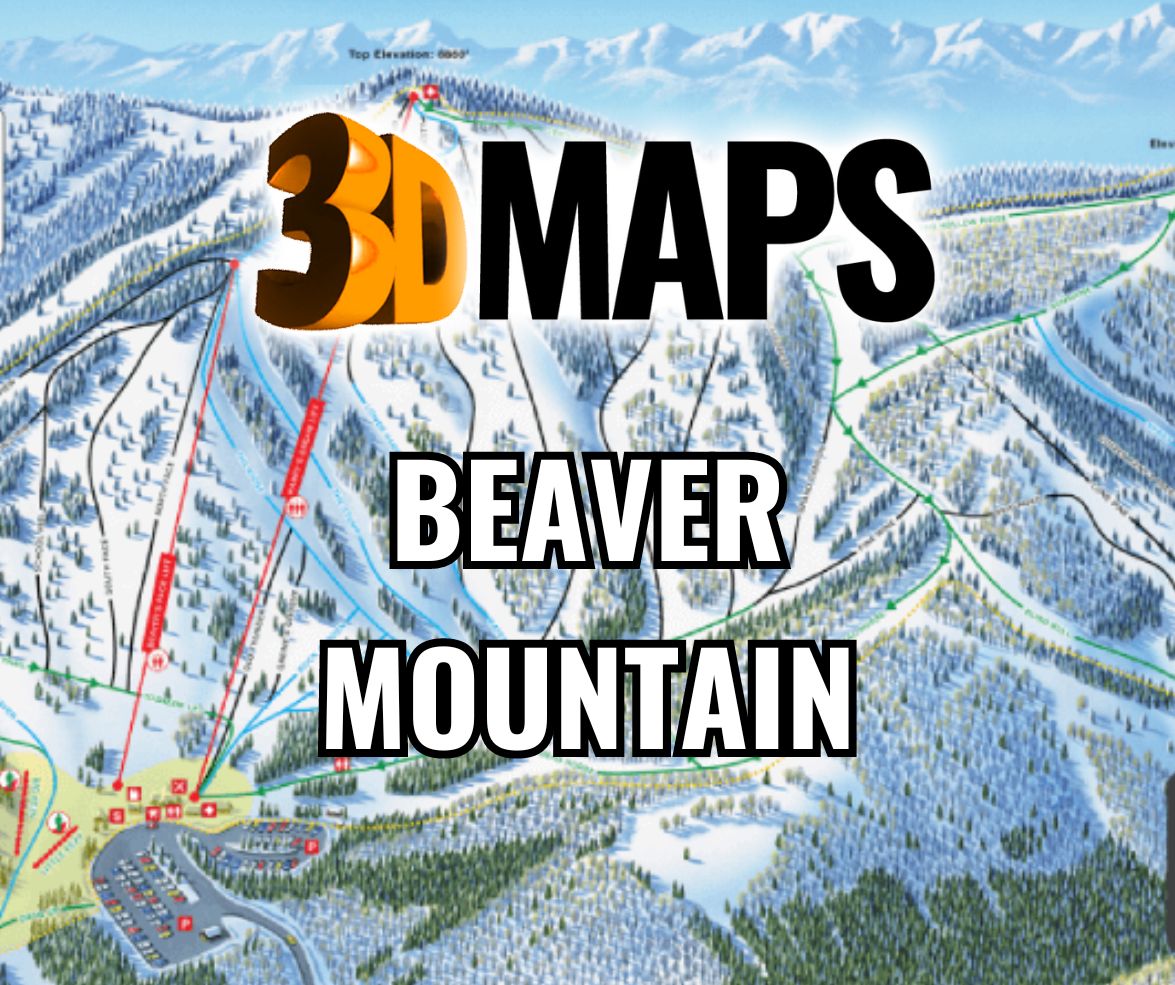 Beaver Mountain 3D Maps - WhiteClouds