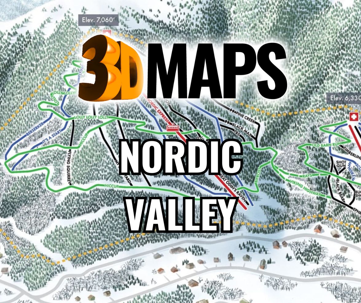 Nordic Valley 3D Maps - WhiteClouds