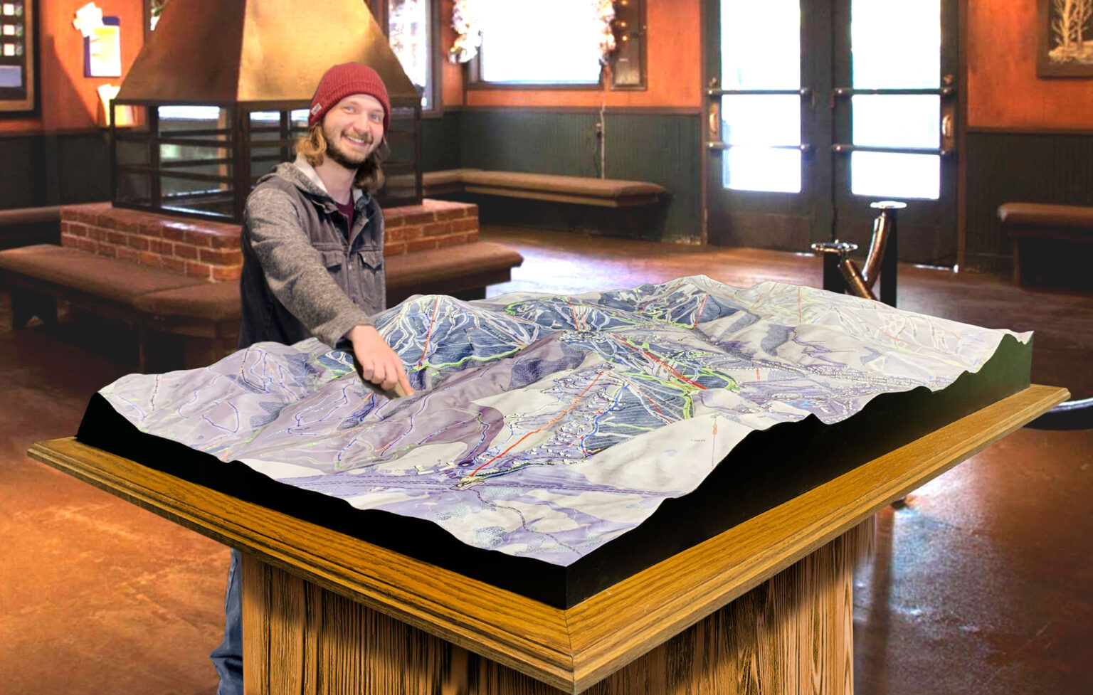 Mount Aggie Ski Slope 3D Maps - WhiteClouds