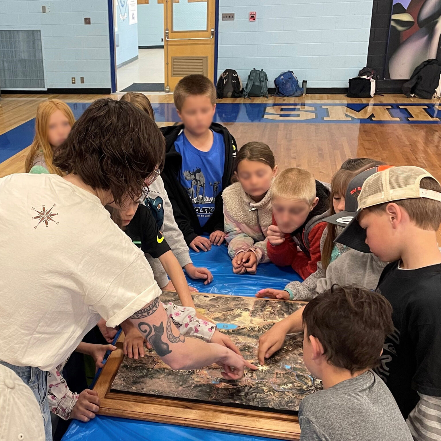 Walker Basin Conservancy 3D Watershed Map - WhiteClouds