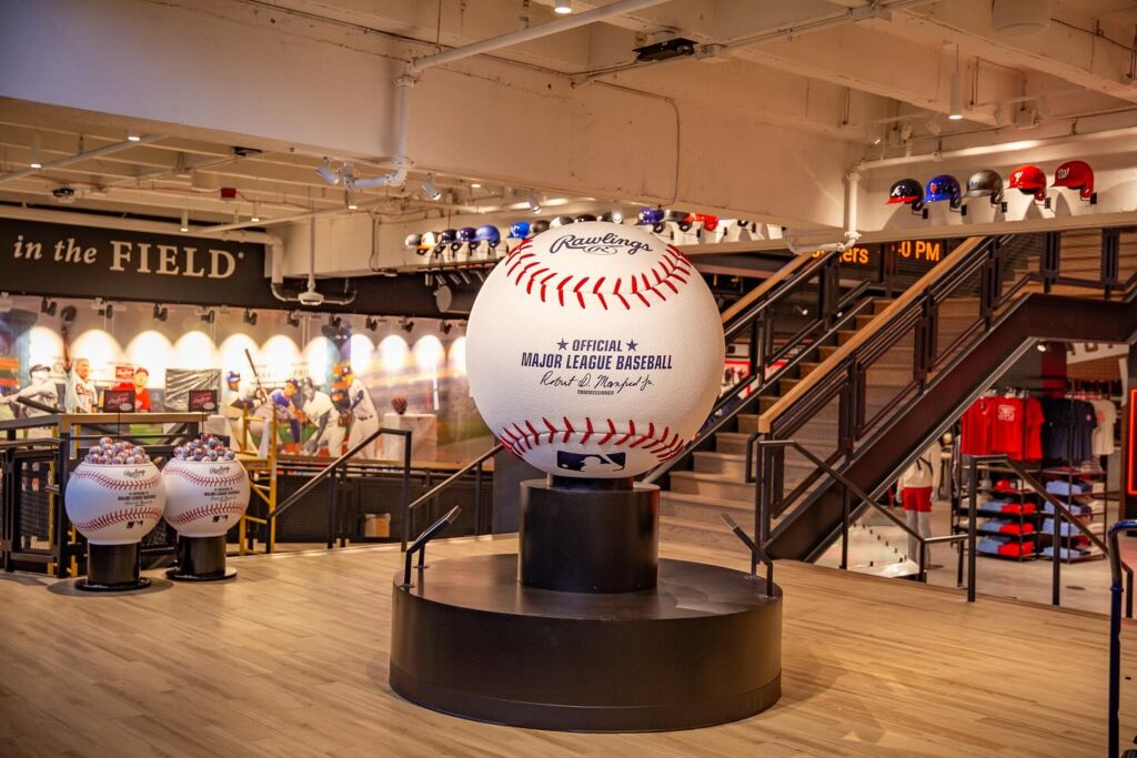 Large Baseball Prop - WhiteClouds