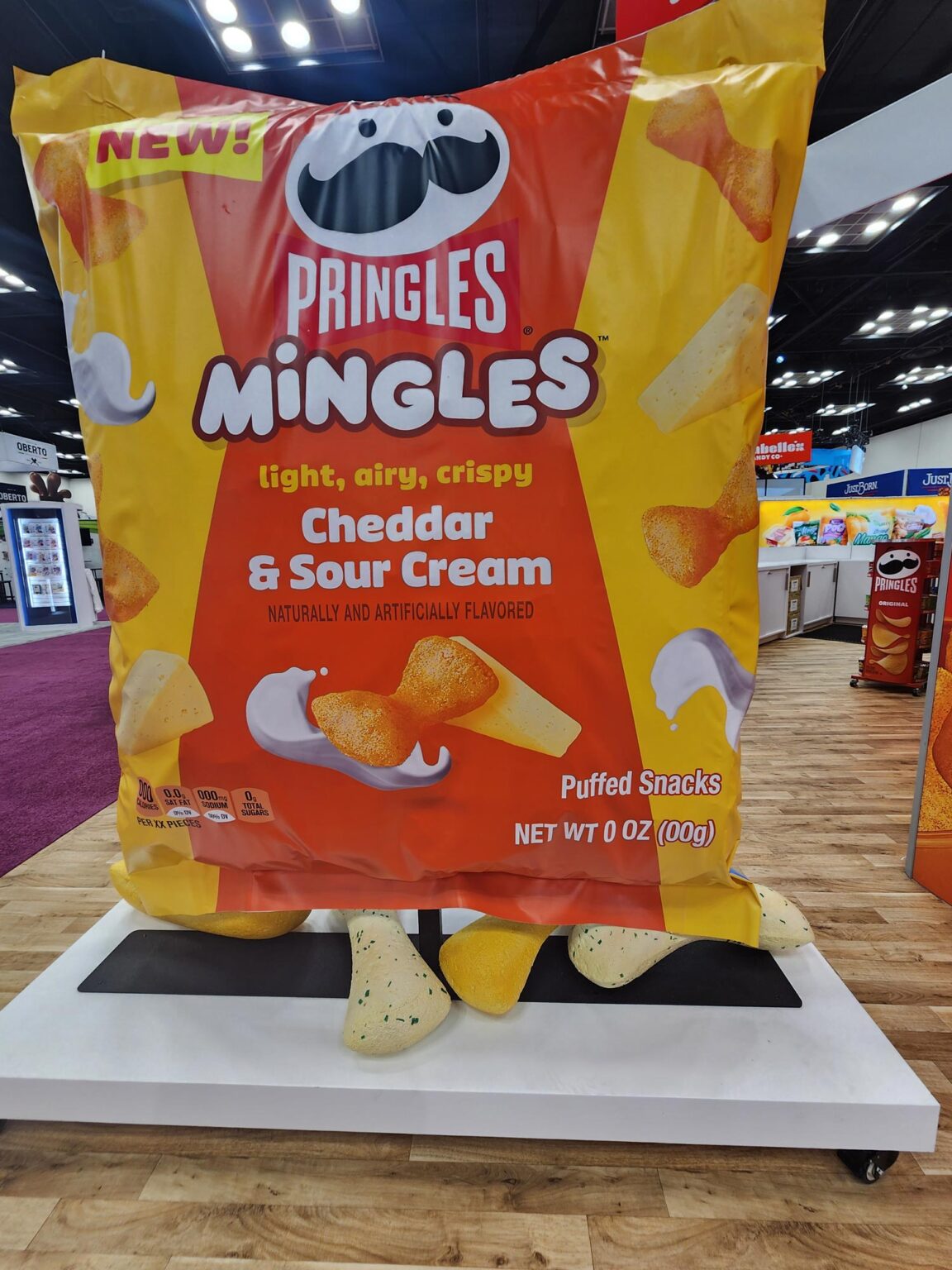 Giant Chip Bag Prop - WhiteClouds