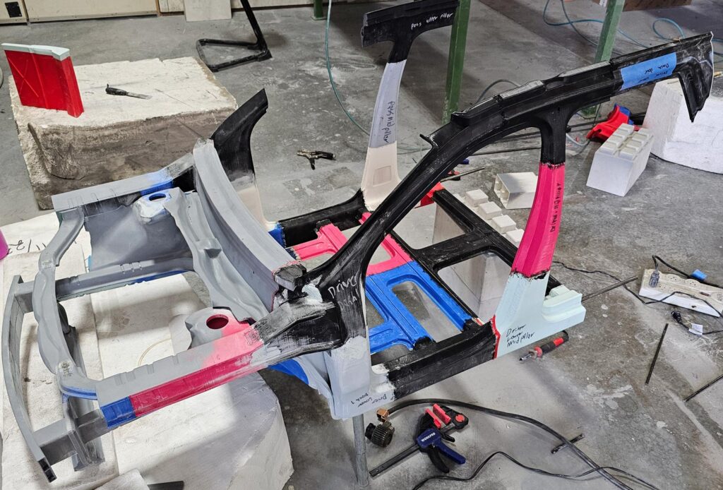 Making a 3D-printed vehicle frame model for ArcelorMittal - WhiteClouds