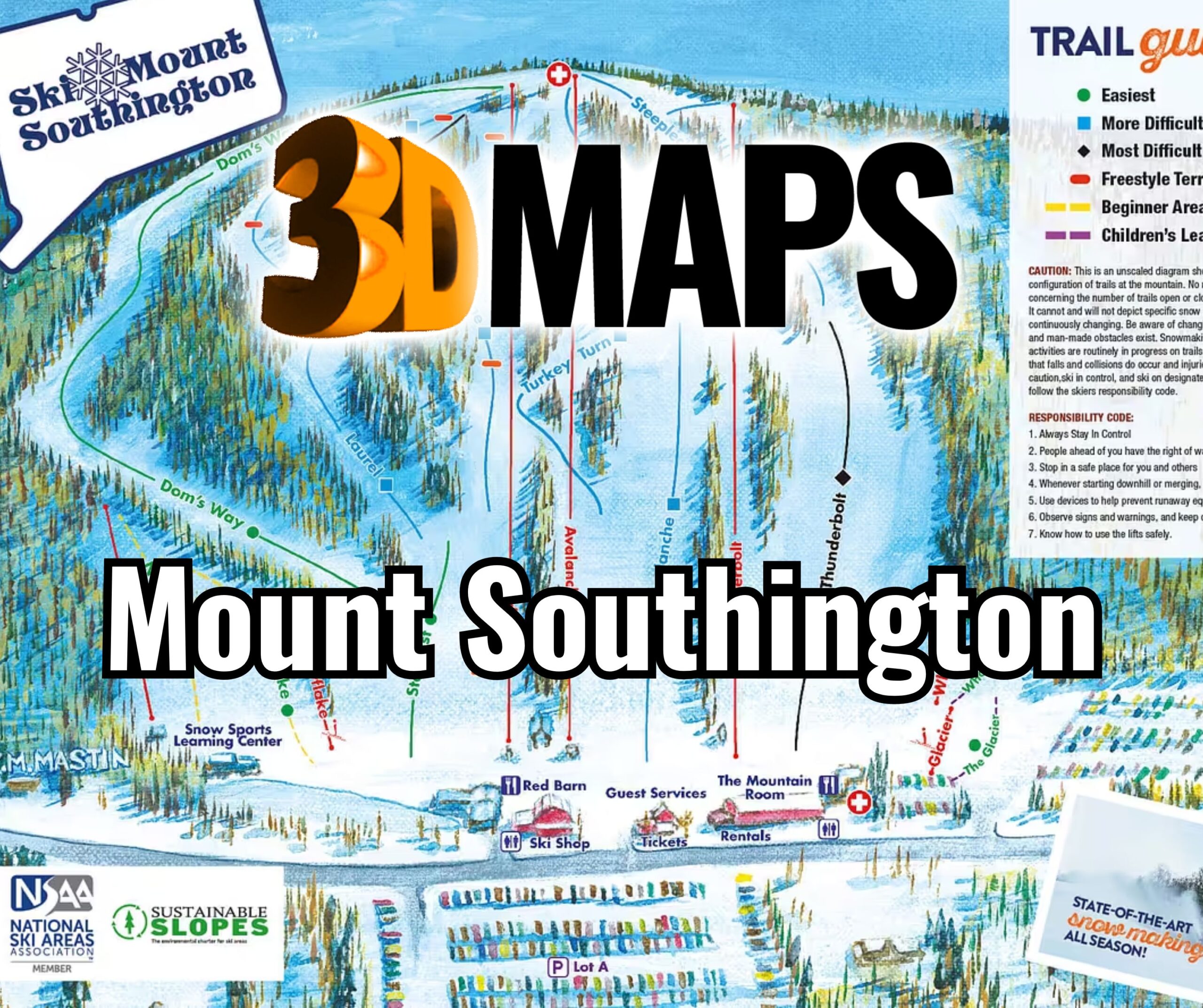 Mount Southington 3D Maps - WhiteClouds
